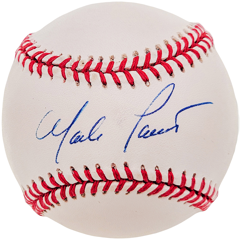 Mark Parent Autographed Official AL Baseball San Diego Padres Beckett # ...